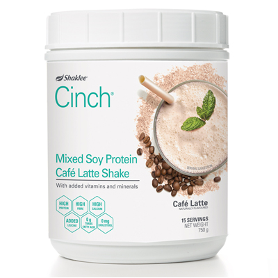 Cinch® Mixed Soy Protein Café Latte Shake | Quick And Complete Shake ...