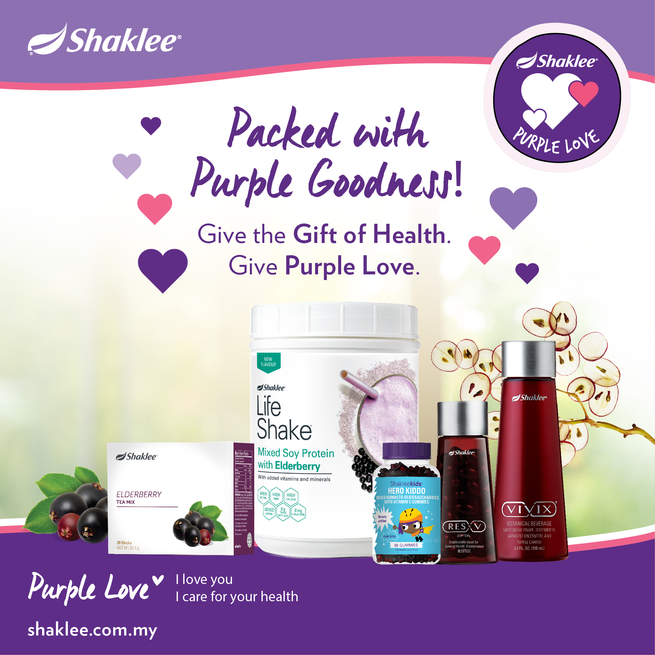 Shaklee.com.my - Shaklee Purple Love Campaign