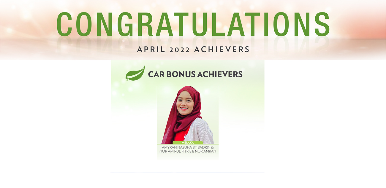 Car Bonus Achiever 2022-04