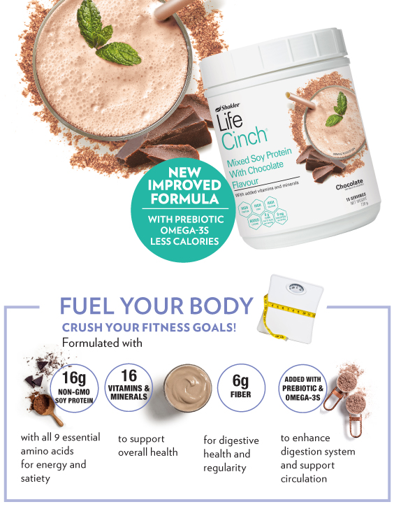 Life Cinch® Mixed Soy Protein Chocolate Shake | Complete Meal In A ...