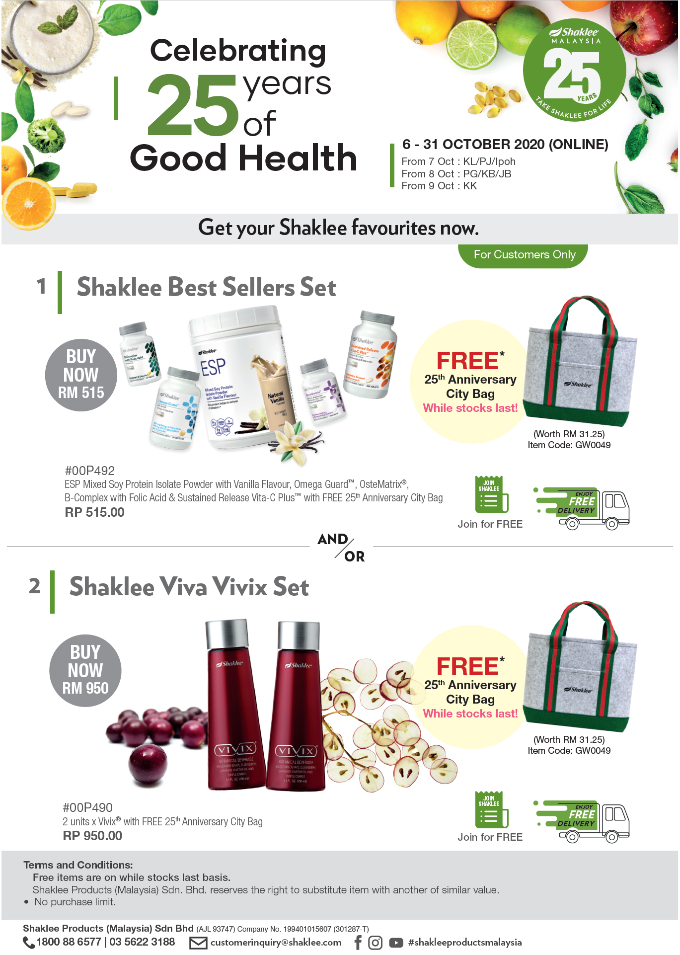 Shaklee.com.my - Celebrating 25 years of Good Health