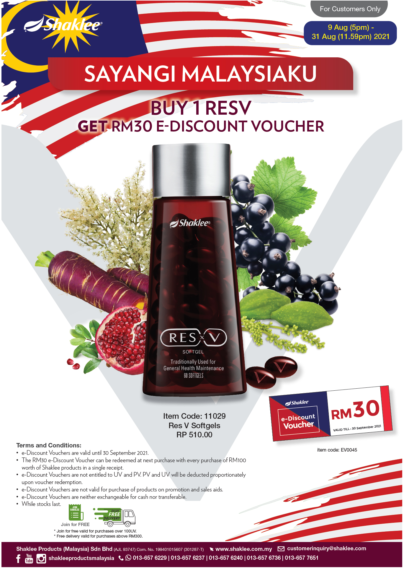 RES V | Polyphenol Goodness In A Softgel | Shaklee Malaysia