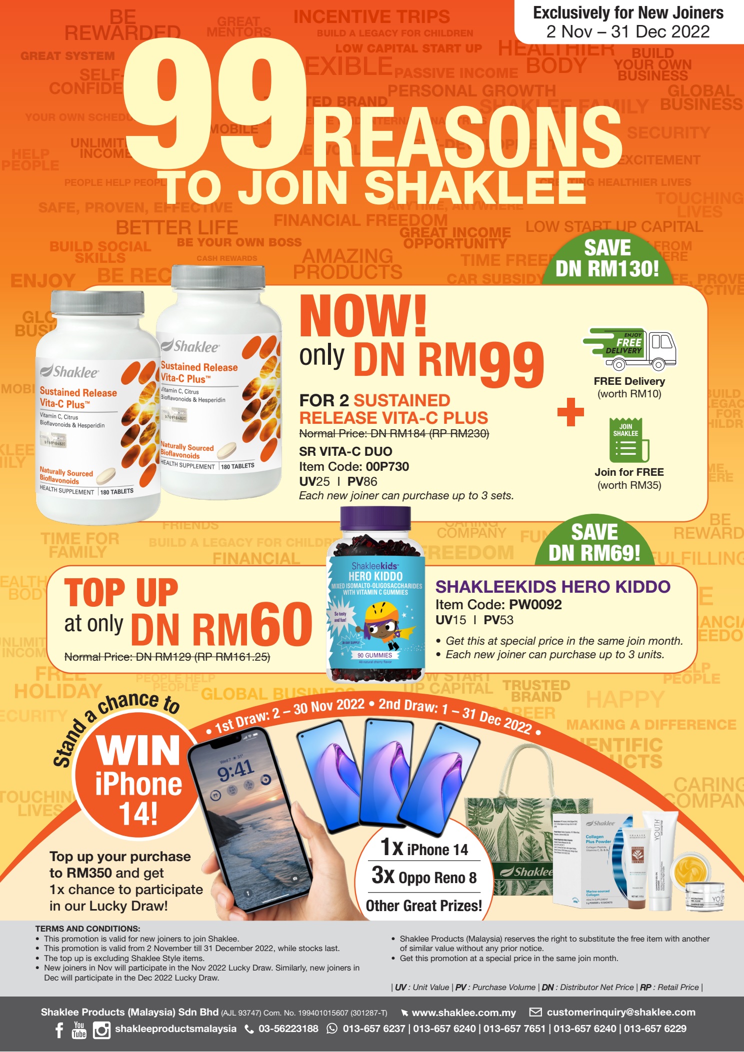 Shaklee.com.my - 99 Reasons to Join Shaklee