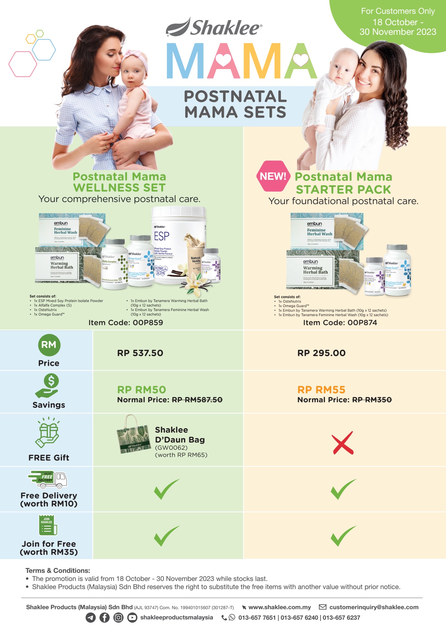 Postnatal Mama Starter Pack